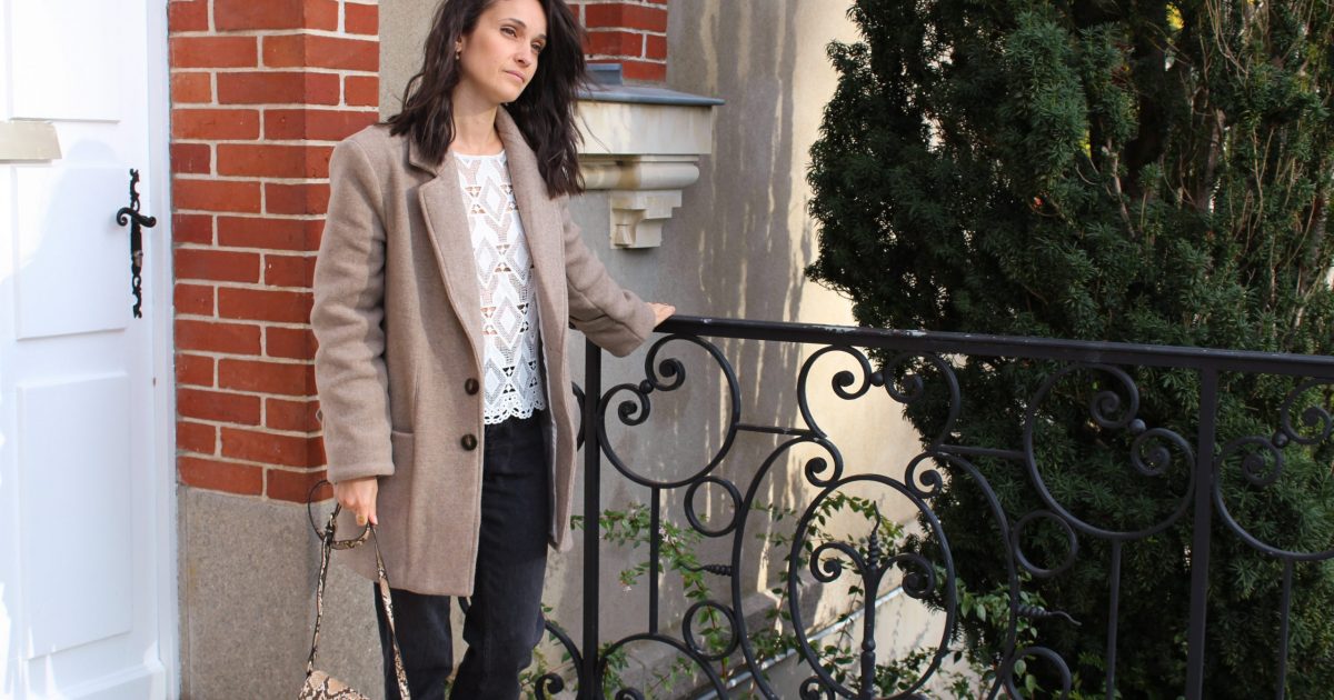 Coudre le Manteau BURDA 6463 • Atelier Miinsa