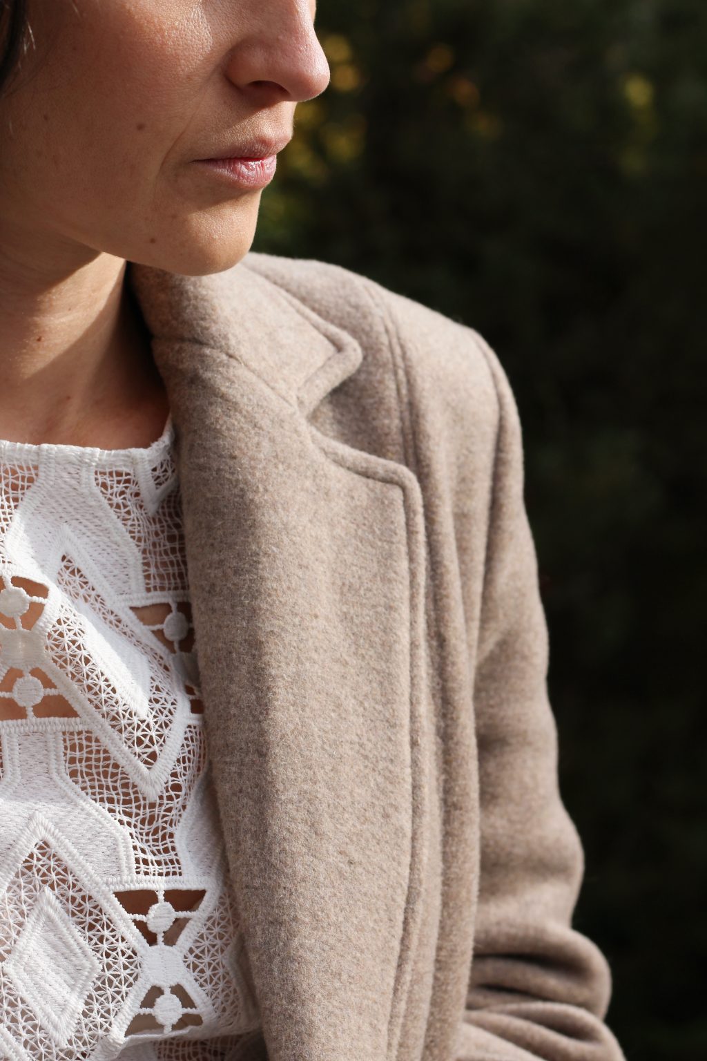 Coudre le Manteau BURDA 6463 - Atelier Miinsa