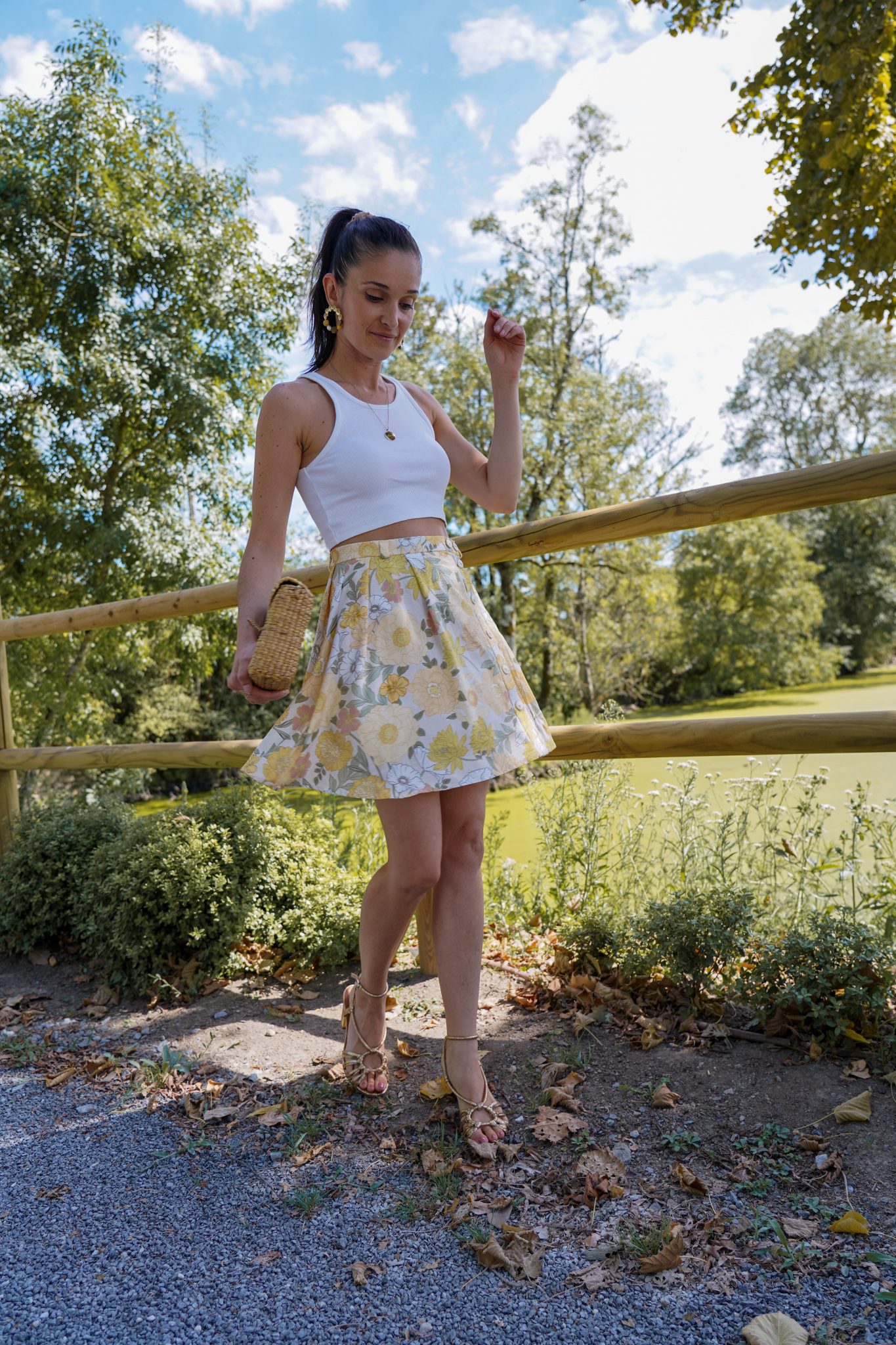 Coudre la Jupe Sally de Pretty Mercerie - Atelier Miinsa