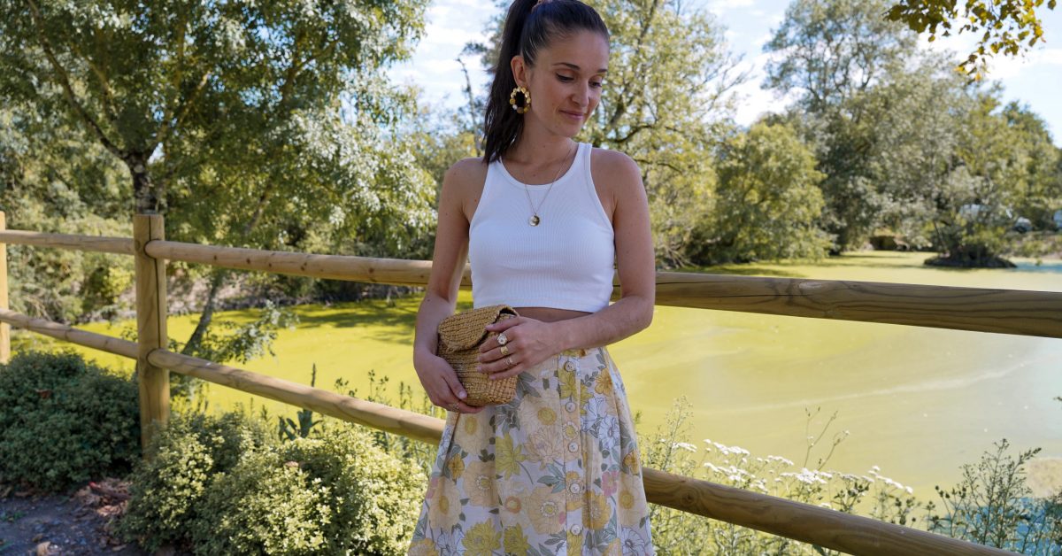 Coudre la Jupe Sally de Pretty Mercerie • Atelier Miinsa